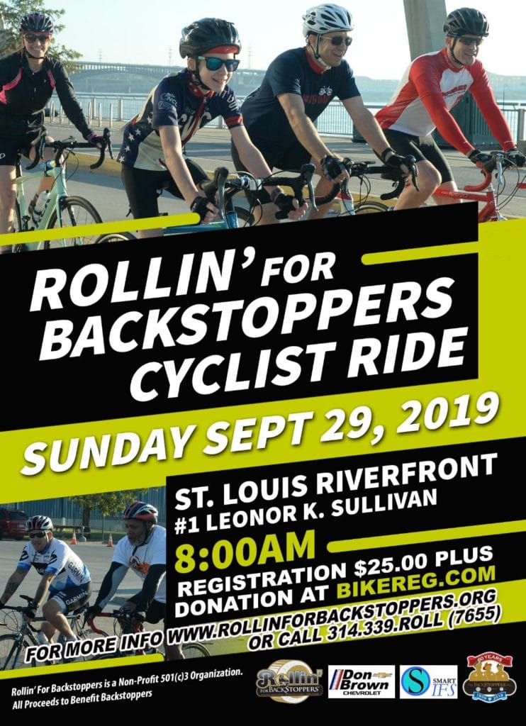 RFB Cyclist Ride 2019 - The BackStoppers, Inc.
